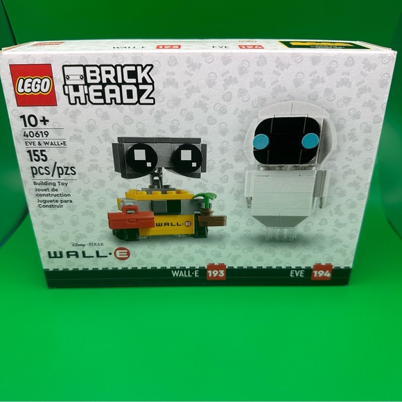 Lego | Toys | Lego Brickheadz Walle Eve Set 469 | Poshmark